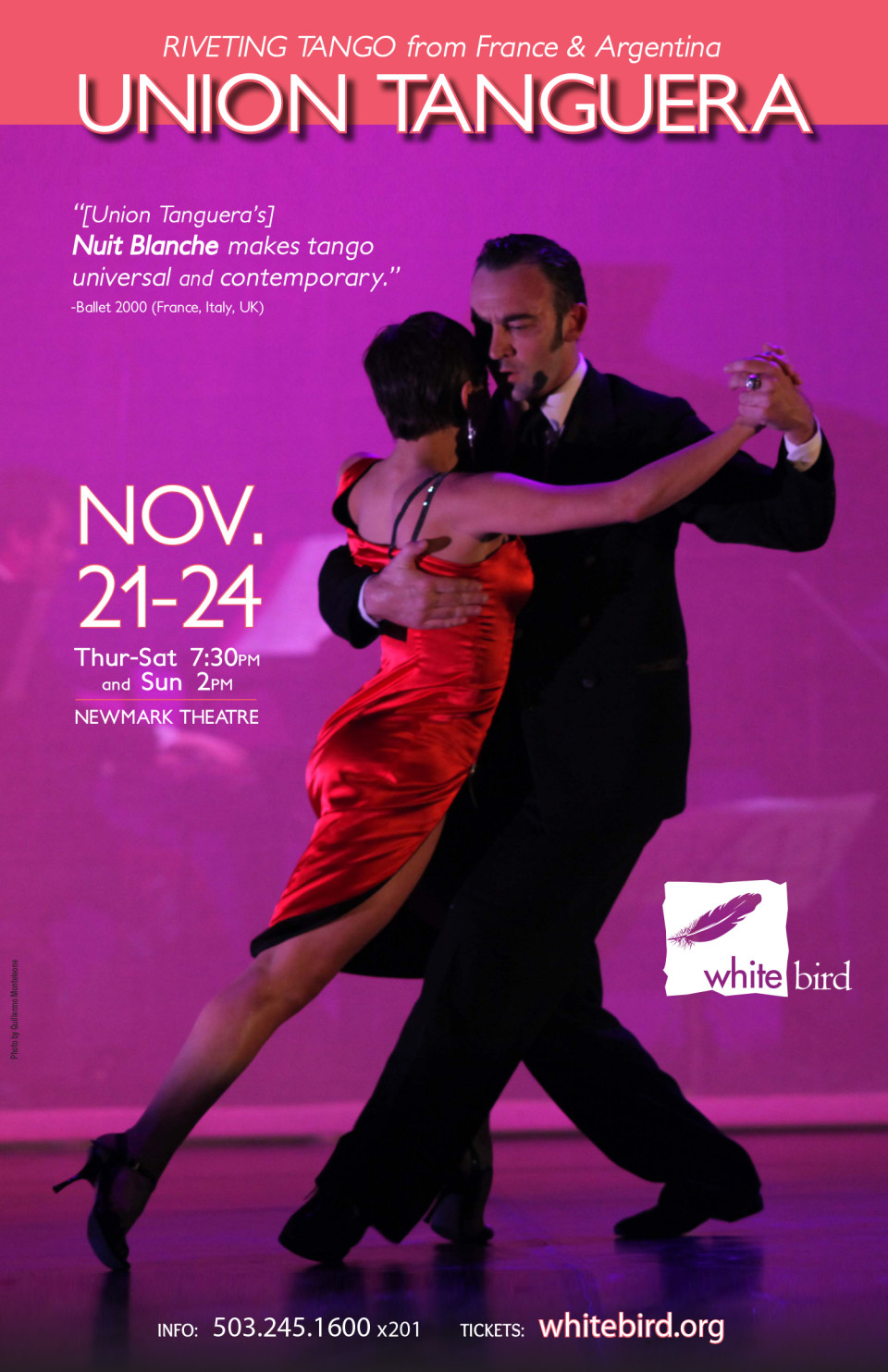 White Bird Dance, Event Posters » by Toor Creative